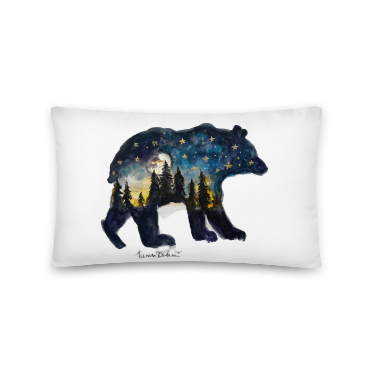 Theo The Bear - Pillow – Theresa Dedmon Designs