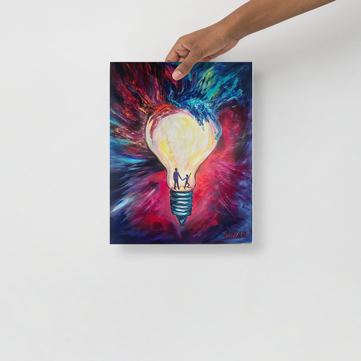 Dreaming With Father God - Prophetic Art Print – Theresa Dedmon Designs