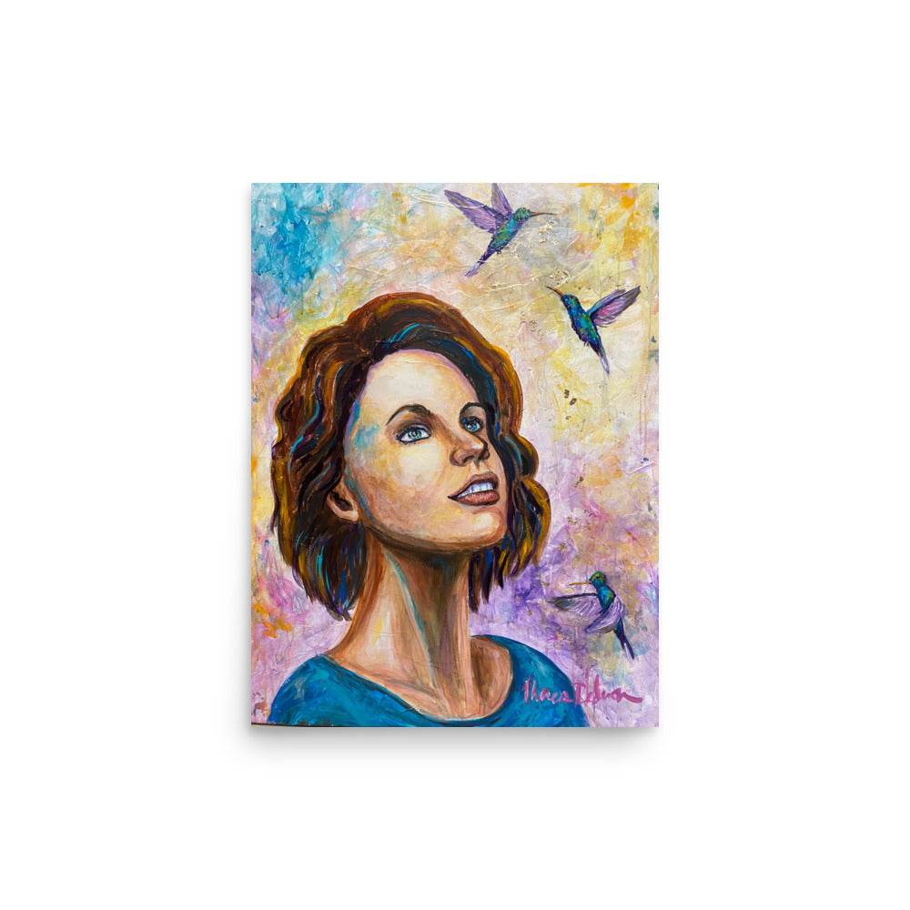 "Nothing is Impossible" - Prophetic Art Print with Poem – Theresa ...