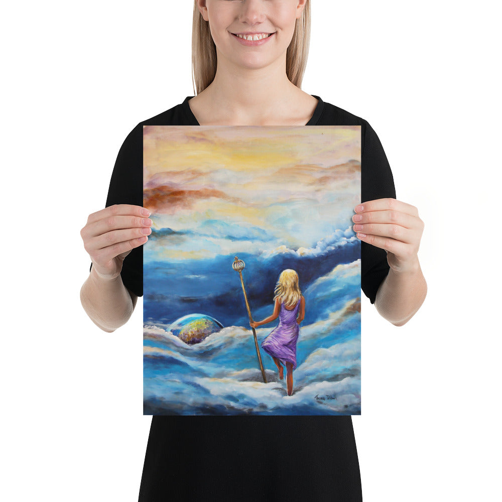 "Esther’s Anointing" - Prophetic Art Print – Theresa Dedmon Designs