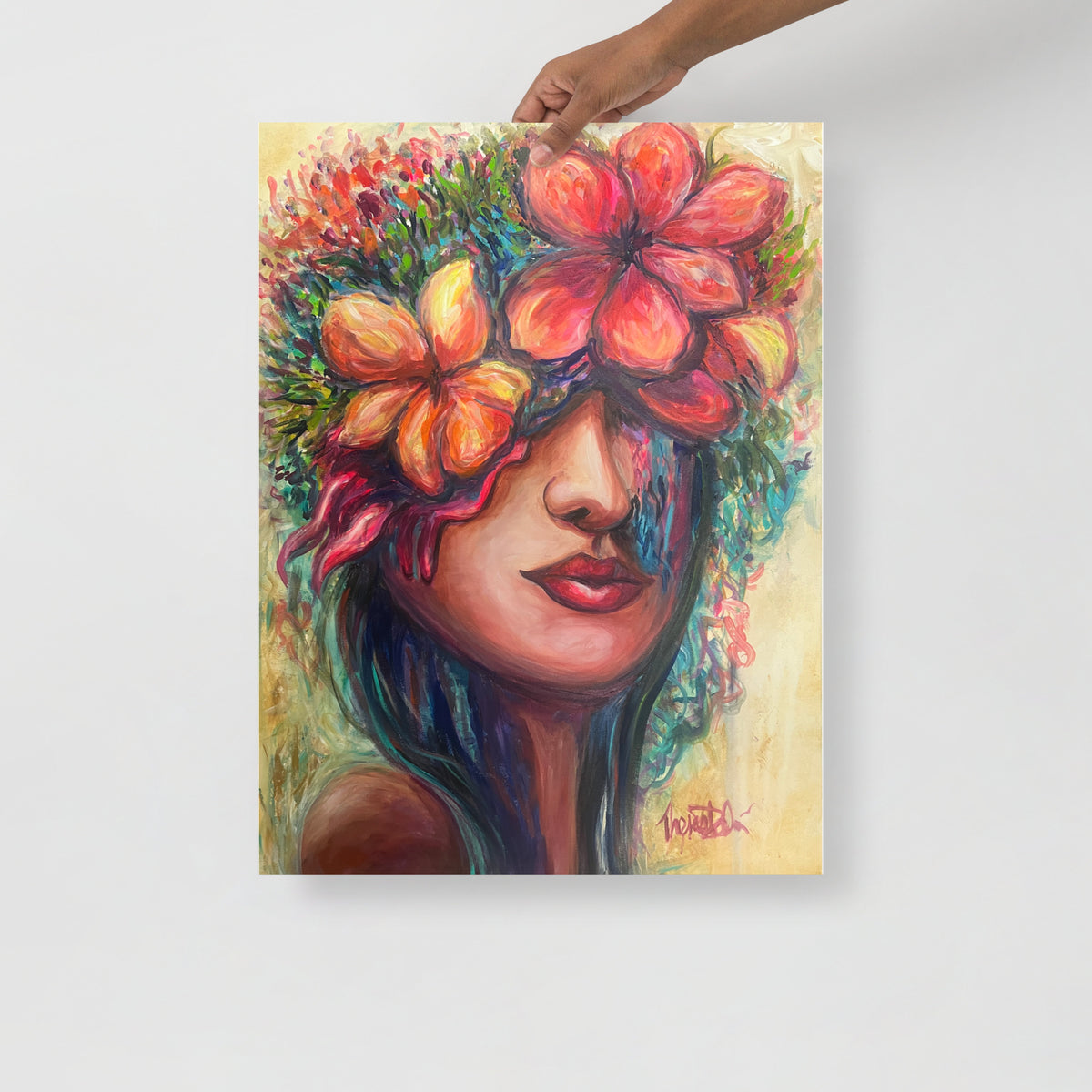 Crowned With Heaven - Prophetic Art Print with Poem – Theresa Dedmon ...