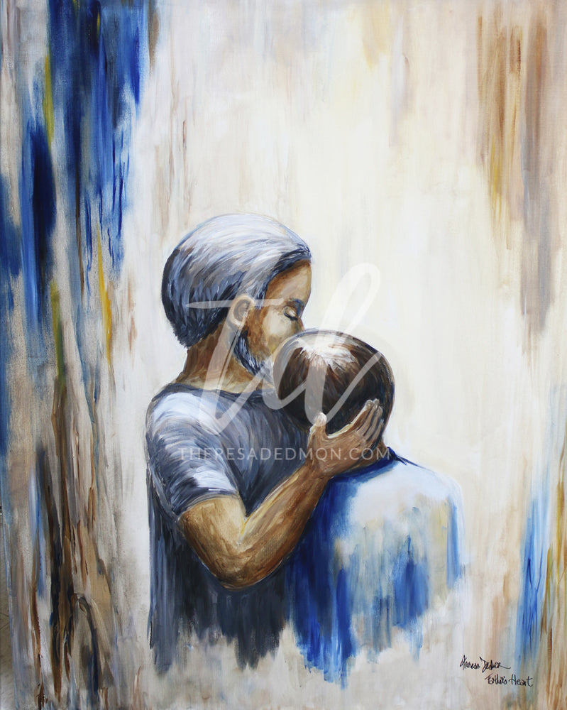 Father's Heart by Theresa Dedmon Prophetic Art Print Poster Or Canvas ...