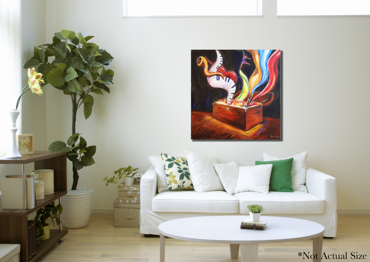 "Buried Treasures" by Theresa Dedmon - Prophetic Art Print Poster and ...